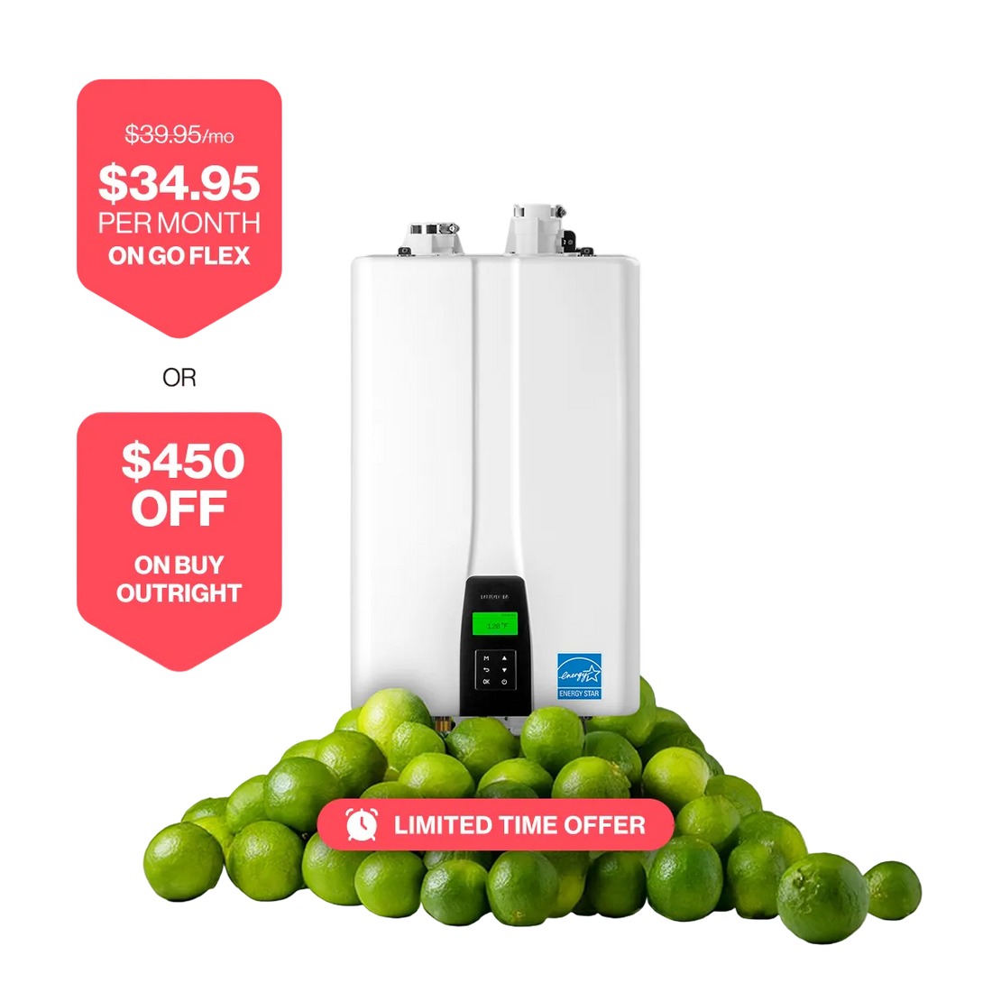 Navien Ultra-High Efficiency Tankless Water Heater | NPE-180S2 | 8.1 ...